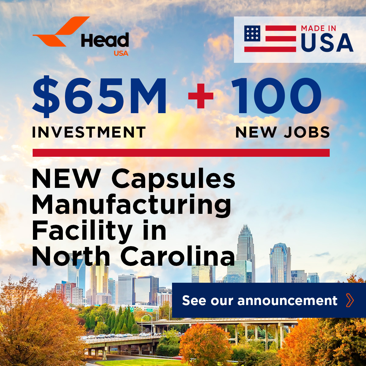 SD Head Establishes New $65M Manufacturing Facility in North Carolina